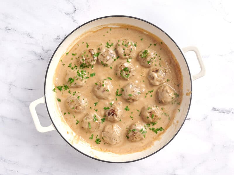 Creamy Swedish Meatballs - Budget Bytes