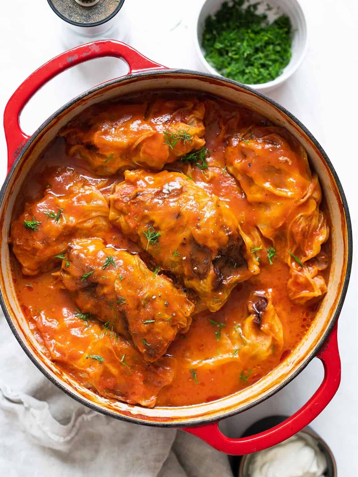 Easy Stuffed Cabbage Rolls Recipe - Budget Bytes