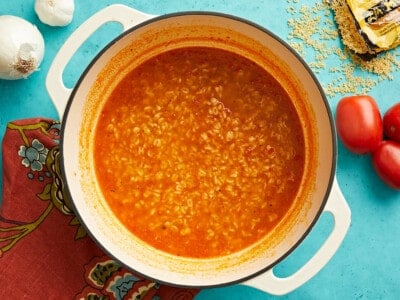Sopa De Letras (Mexican Tomato Soup) - Budget Bytes