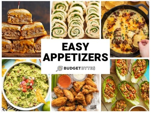 20+ Budget-Friendly Easy Appetizers - Budget Bytes