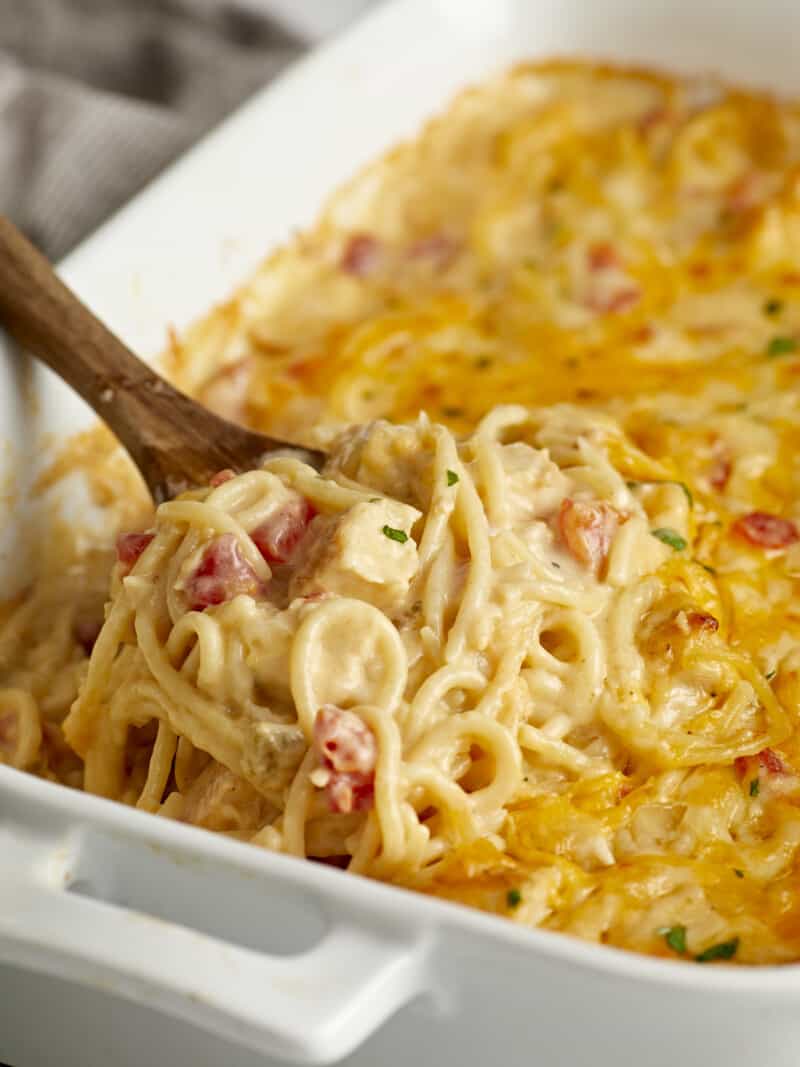 Creamy and Easy Chicken Spaghetti - Budget Bytes