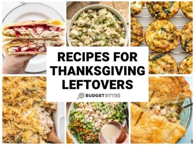 Recipes For Thanksgiving Leftovers - Budget Bytes