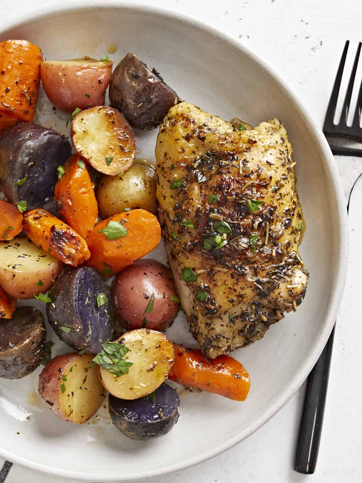 Roasted Chicken and Vegetables - Budget Bytes