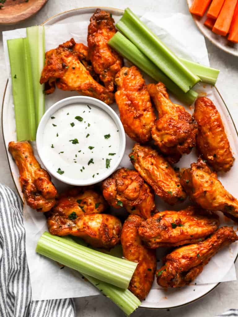 Delicious Buffalo Wings Recipe - Budget Bytes