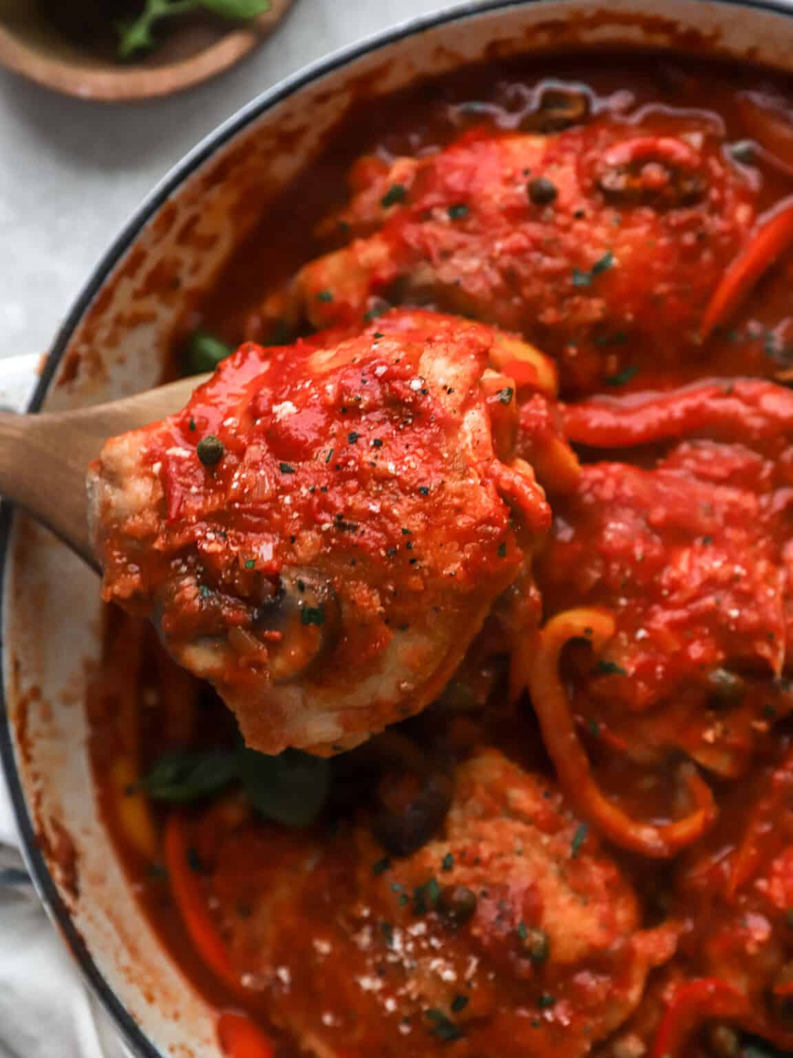 Chicken Cacciatore - Budget Bytes
