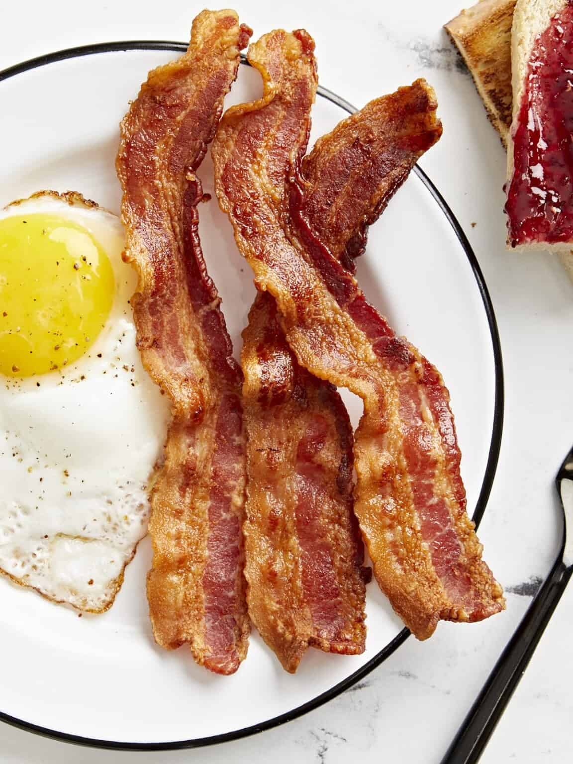 Air Fryer Bacon - Budget Bytes