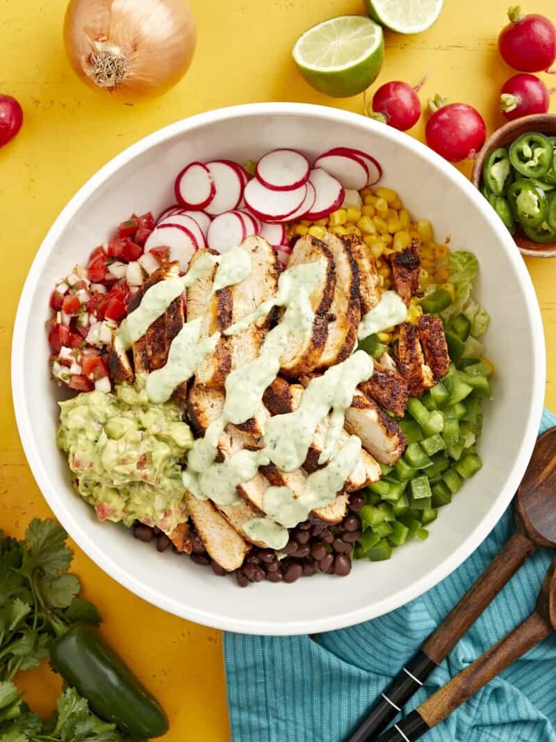 Southwestern Santa Fe Salad - Budget Bytes