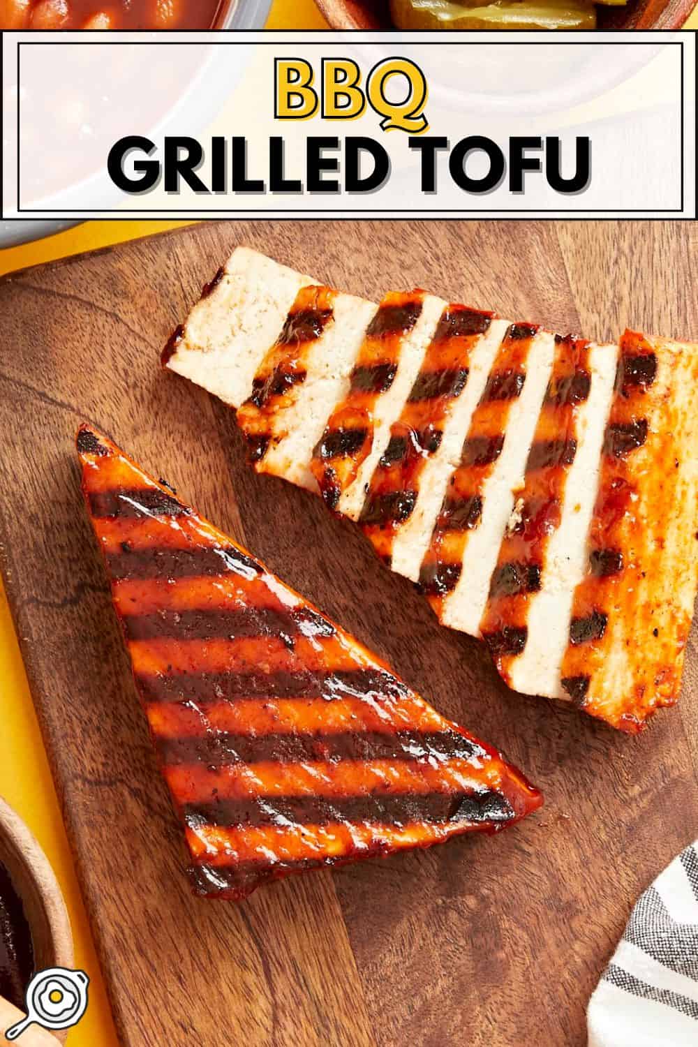 Tofu grillé au barbecue