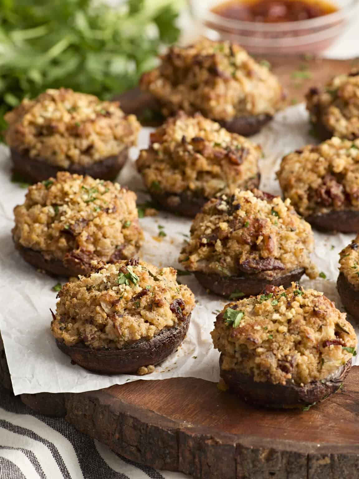 Easy Stuffed Mushrooms Recipe - Budget Bytes