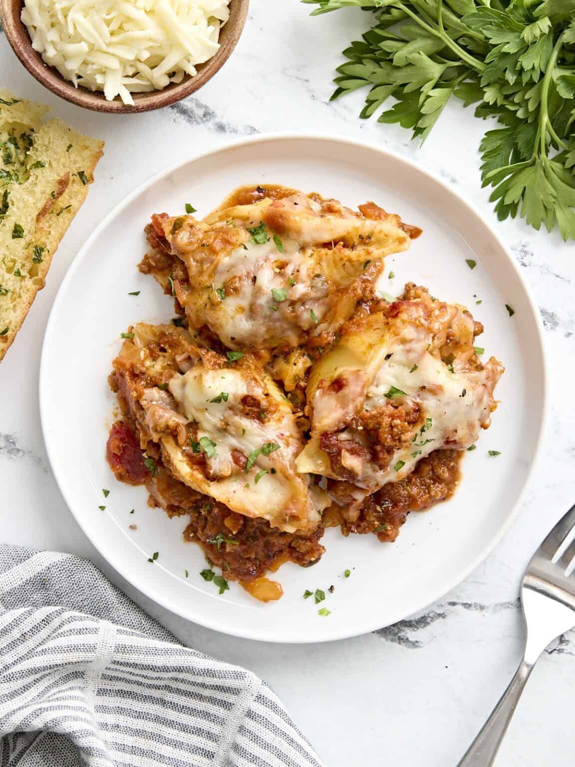 Stuffed Shells With Ground Beef - Mnerpa.com