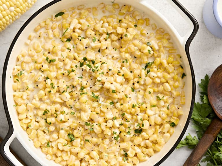 Easy Homemade Creamed Corn Recipe - Budget Bytes