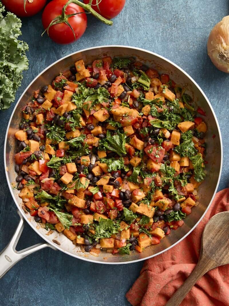 Sweet Potato Black Bean Skillet - Budget Bytes