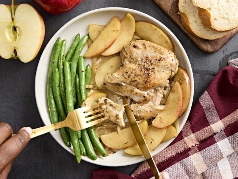 Chicken and Apples Skillet - Budget Bytes