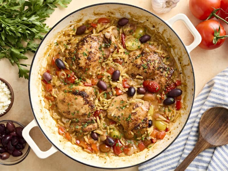 Tuscan Orzo (One Pot Italian Recipe) - Budget Bytes