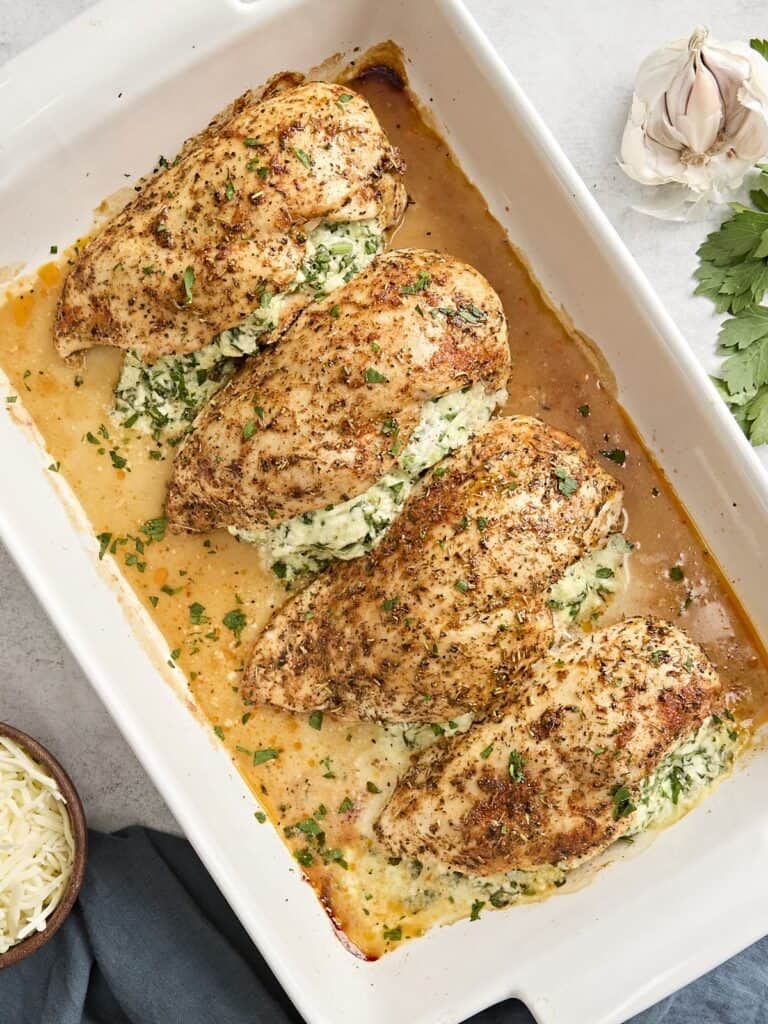Spinach Stuffed Chicken Breast - Budget Bytes