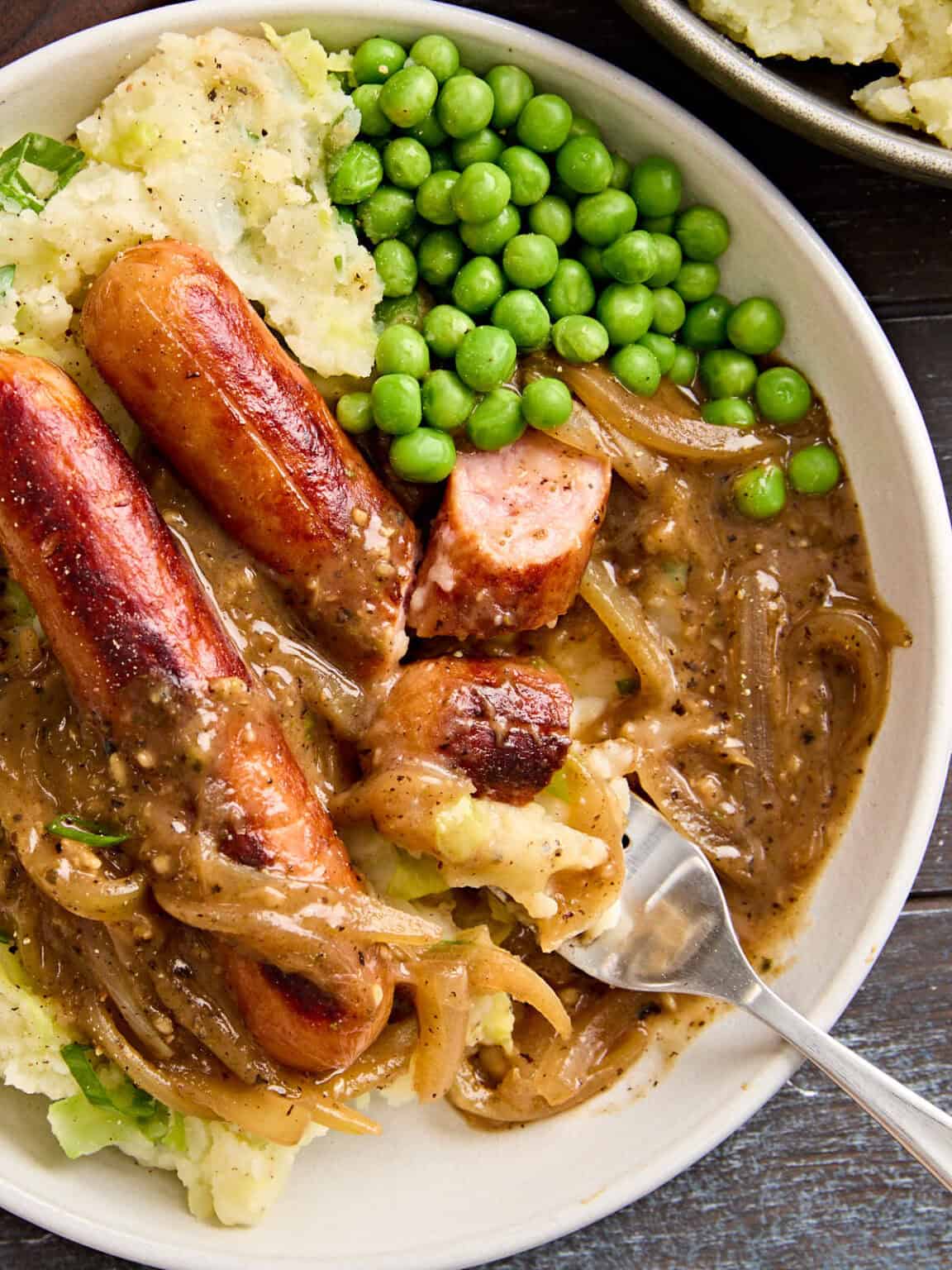 Bangers and Mash - Budget Bytes