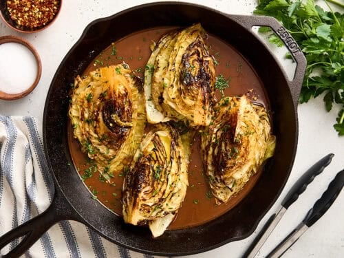 Cabbage Pancakes (Okonomiyaki) - Budget Bytes