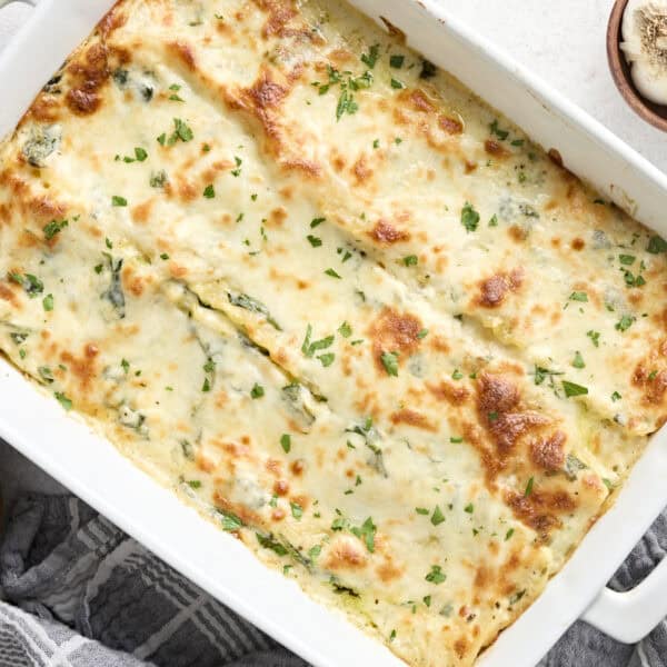 White Chicken Lasagna - Budget Bytes
