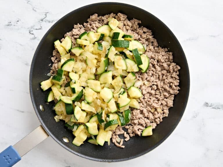 Ground Turkey Zucchini Skillet - Budget Bytes