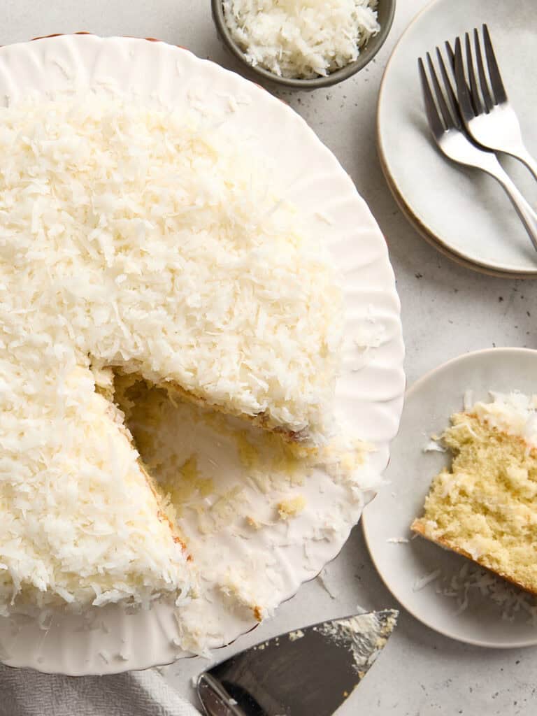 Easy Coconut Cake Recipe - Budget Bytes
