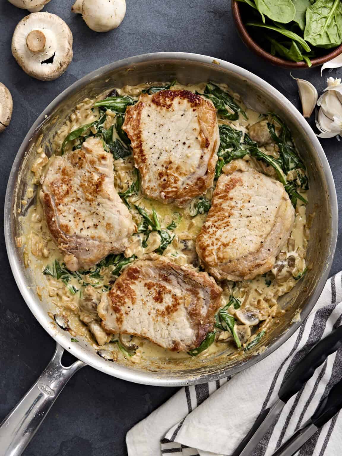 Creamy Pork Chops - Budget Bytes