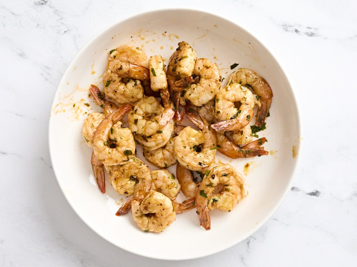 Crevettes grillées