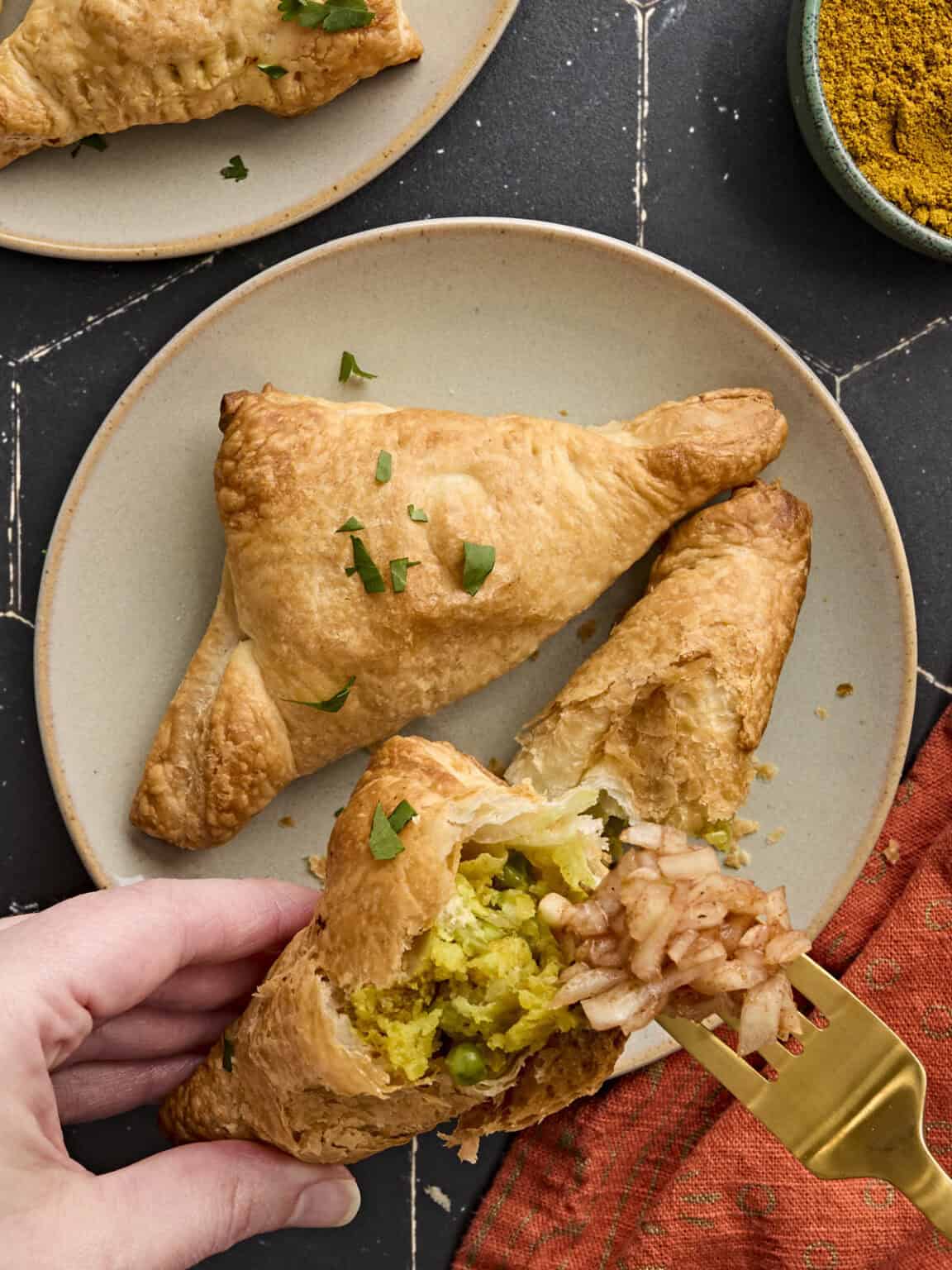 Easy Puff Pastry Samosas - Budget Bytes
