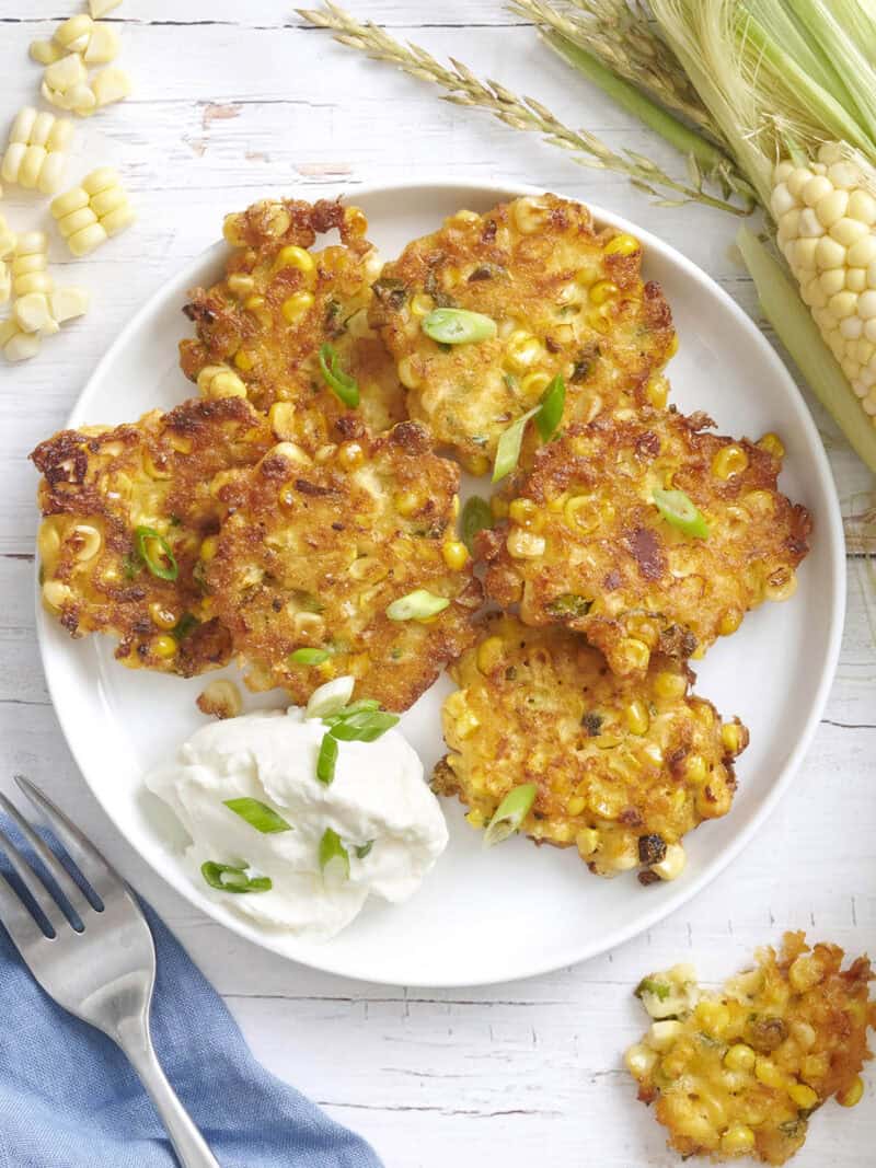 Sweet Corn Fritters - Budget Bytes