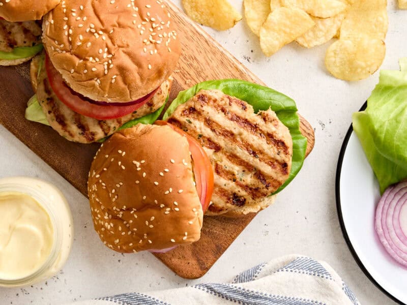 Chicken Burger - Budget Bytes