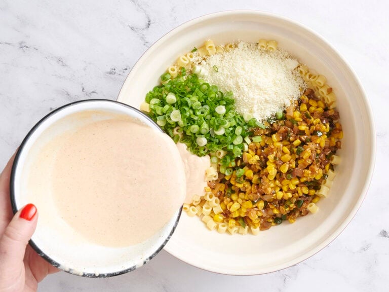 Elote (Street Corn) Pasta Salad - Budget Bytes