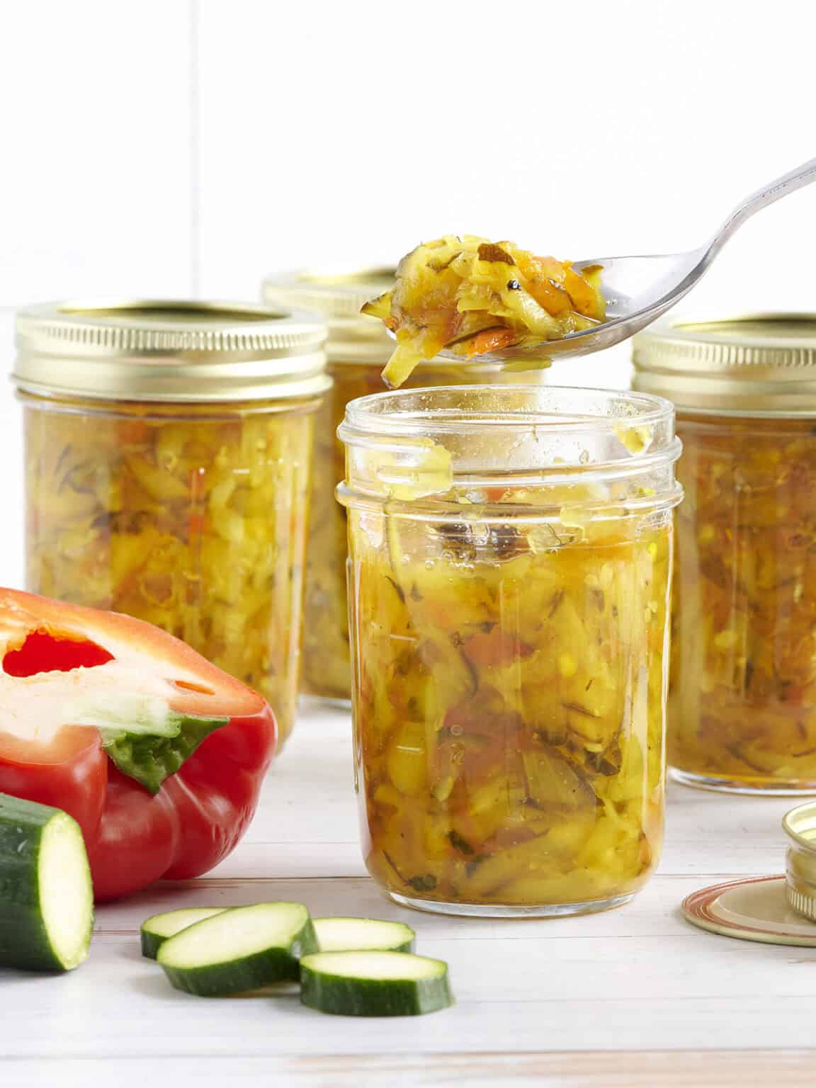 Zucchini Relish - Budget Bytes