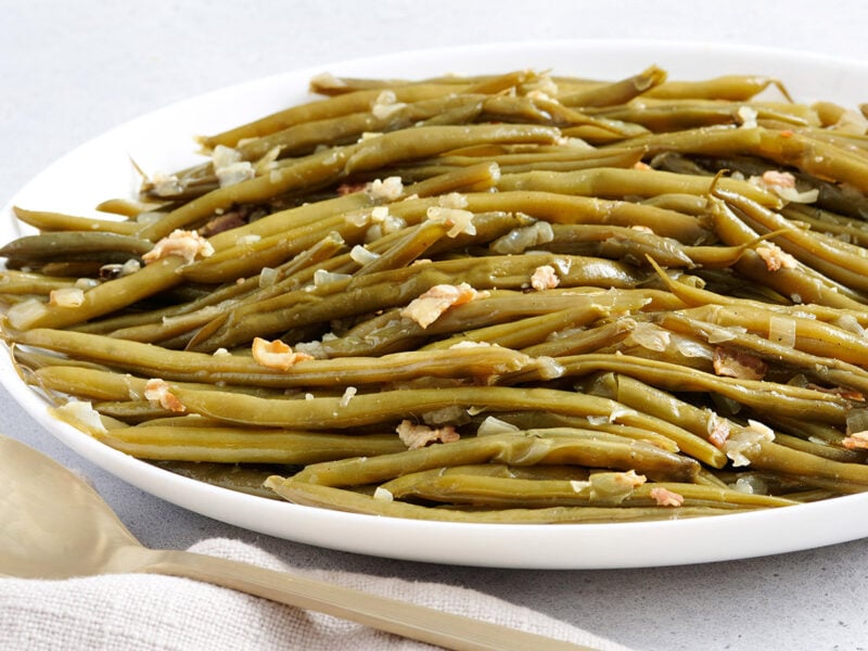 Southern Slow Cooker Green Beans - Budget Bytes