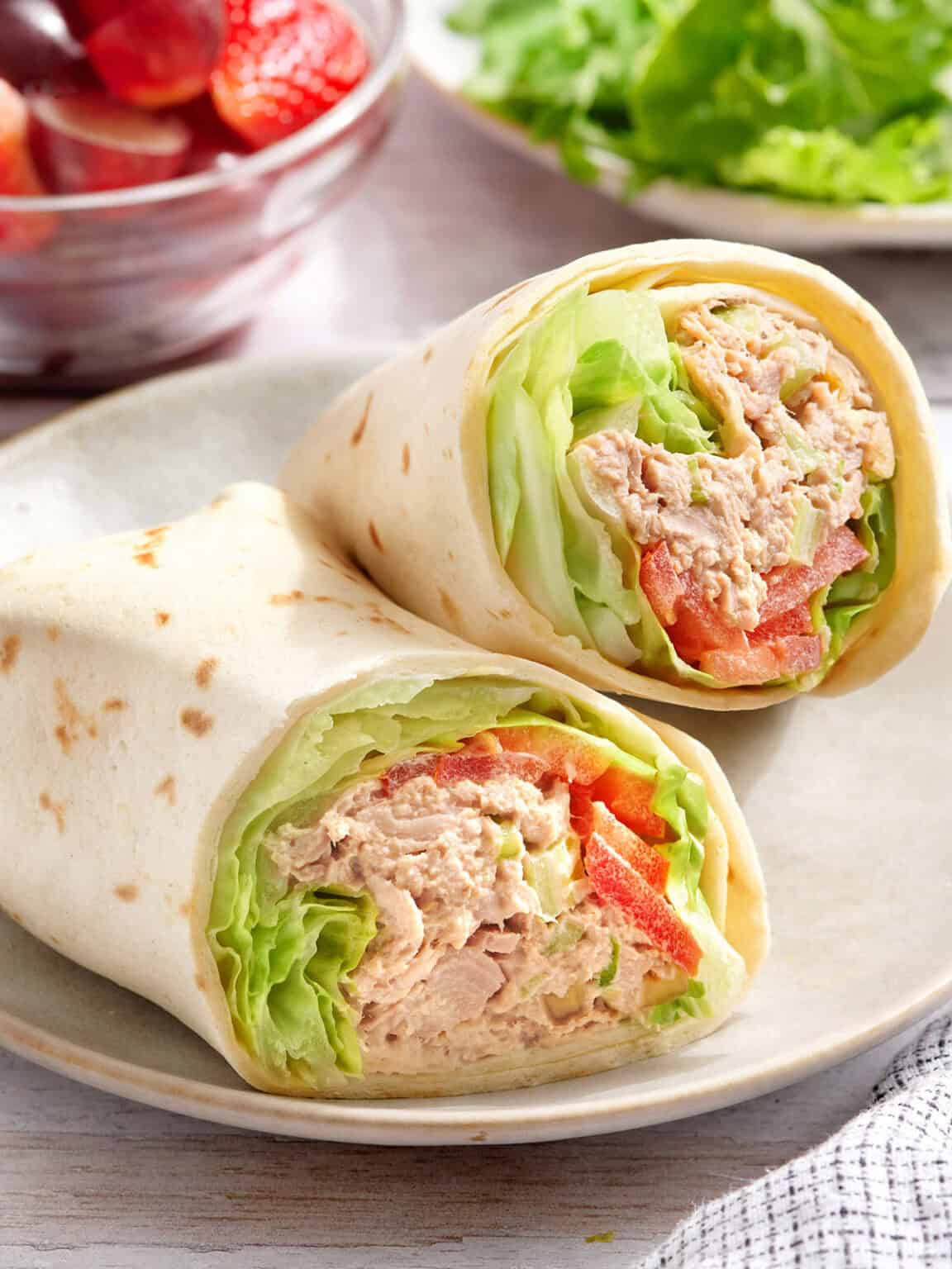 Tuna Wrap - Budget Bytes