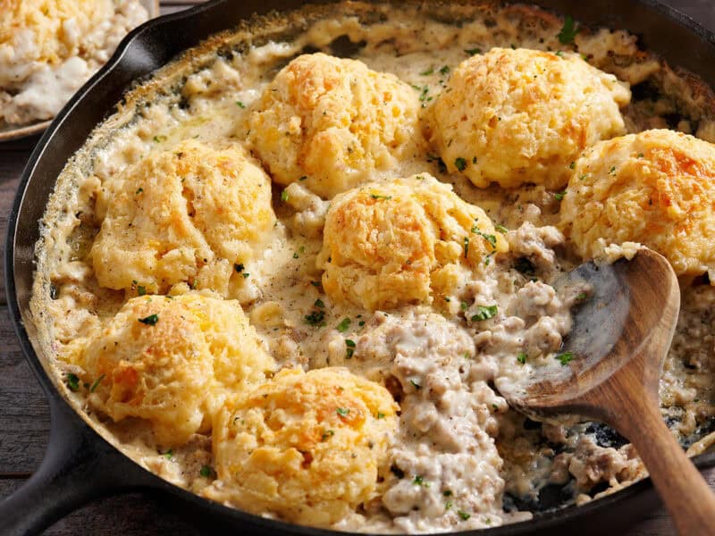 Biscuits and Gravy Bake - Budget Bytes