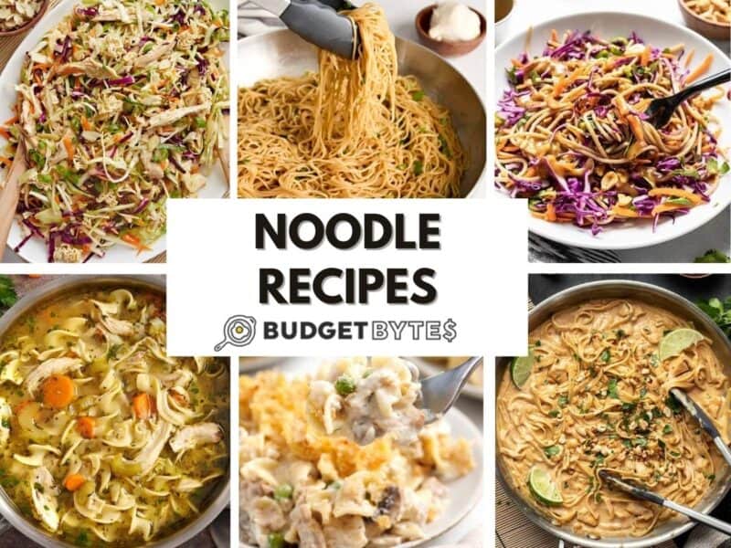 18 Easy Noodle Recipes - Budget Bytes