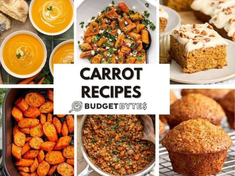15 Easy Carrot Recipes - Budget Bytes