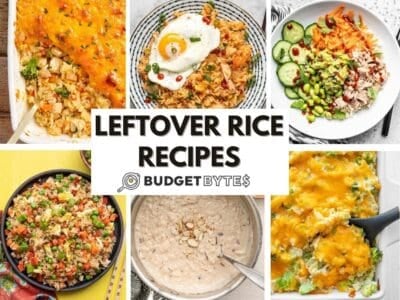 12 Leftover Rice Recipes - Budget Bytes
