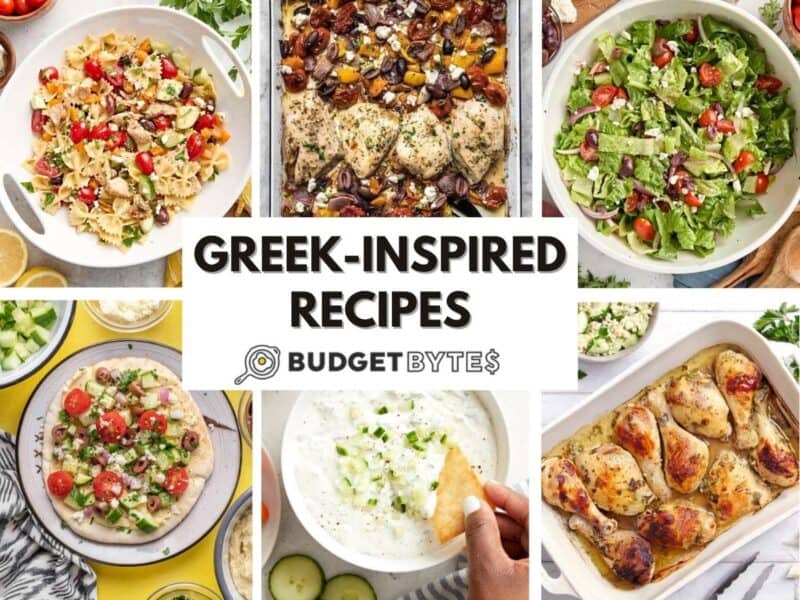 16 Greek-Inspired Recipes - Budget Bytes